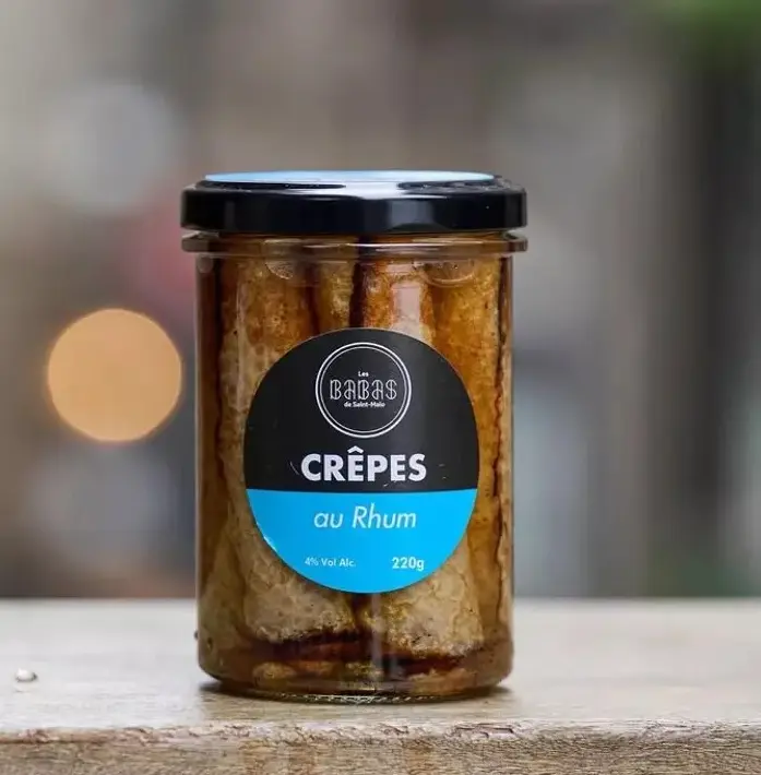 Crêpes au Rhum et Vanille de Madagascar - 220g